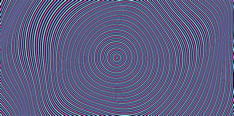 추상 원형 줄무늬 배경입니다 착시 패턴 3d 기하학적 벡터 그림입니다 3차원 형태에 대한 스톡 벡터 아트 및 기타 이미지 3차원 형태 가리기 강렬하고 밝은 색상