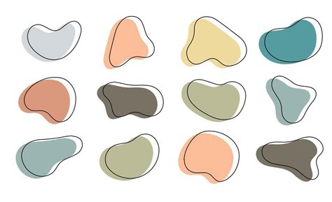 Pebble Shape Vector Art Icons And Graphics For Free Download