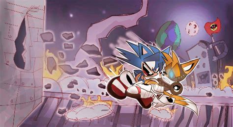 Sonic In Flames Not Gonna Fall Today Remaking By Davethesodaguy On Deviantart