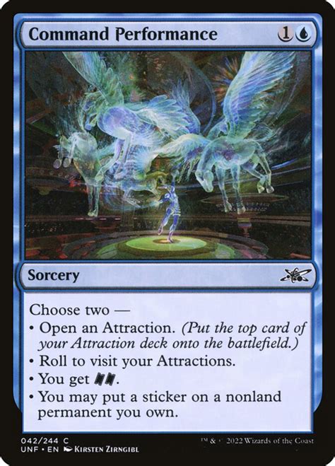 Command Performance Magic The Gathering Mtg Cards