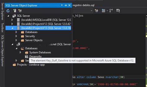Sql Server Object Explorer In Vs2015 Professional Not Showing Azure