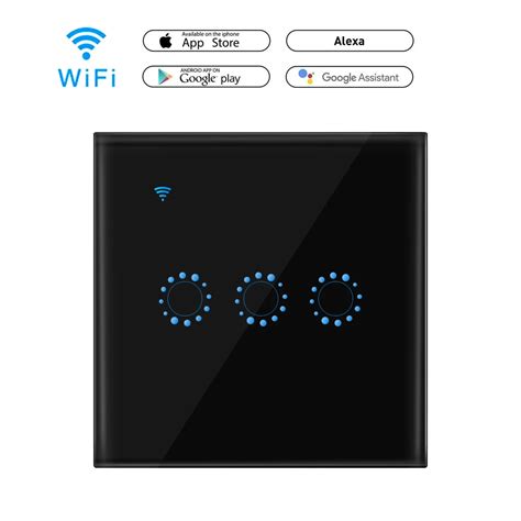 WiFi Touch Wall Light Switch Panel Gang Wireless Wall Switch Support Timing And Remote