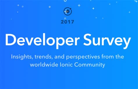 Reporte De Ionic Hace Ver Que Web Se Está Imponiendo En Desarrollo