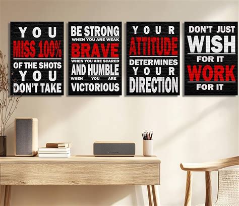 Framed Motivational Posters For Office