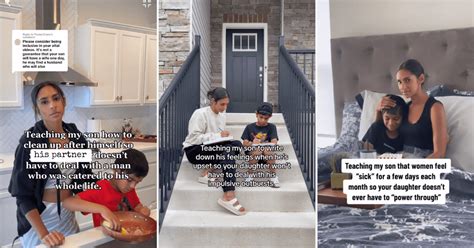 Mom Shares How Shes Teaching Her Sons To Be Better Husbands When They