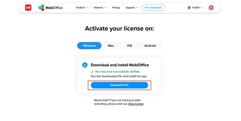 Activar Mobioffice Lifetime En Windows Mobisystems