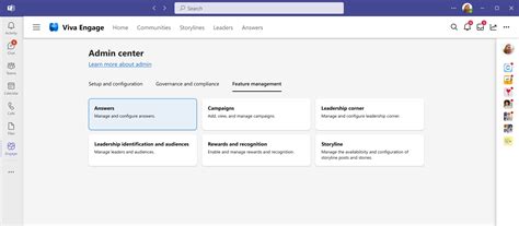 set up answers in viva microsoft learn