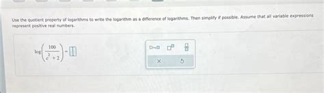 Solved Write The Logarithmic Expression As A Single Chegg