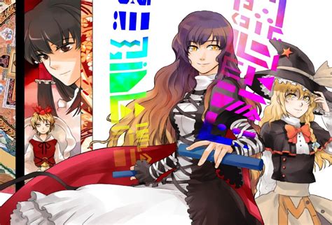 Hakurei Reimu Kirisame Marisa Hijiri Byakuren And Toramaru Shou