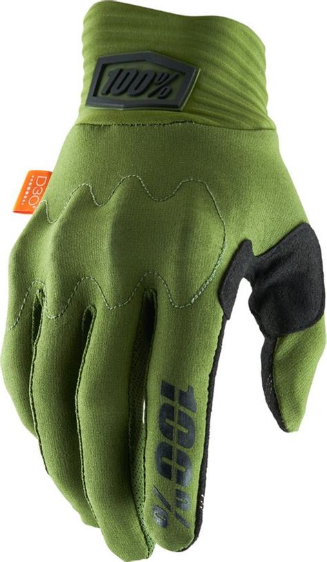 100 Mtb Cognito Gloves D3o Army Green S