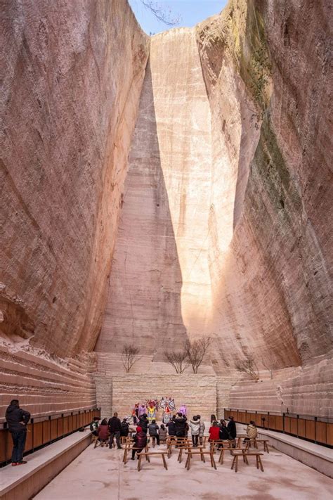 Dnadesign And Architecture Turns Chinese Quarries Into Cultural Spaces