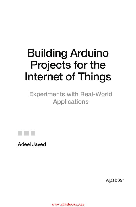 solution building arduino projects for the internet of things book