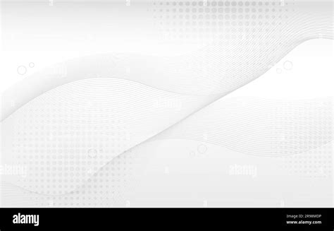 Abstract Line Pattern Stripe Wavy Decorative Artwork With Geometric And Halftone Decoration