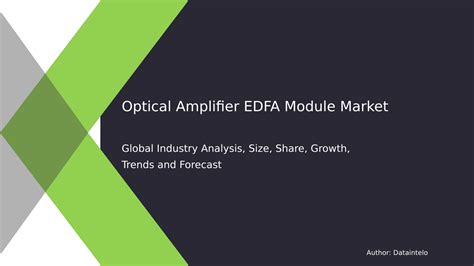 Optical Amplifier Edfa Module Market Research Report 2033