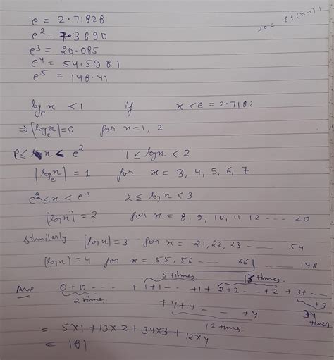 Find The Exact Value Of Log Log Log Log