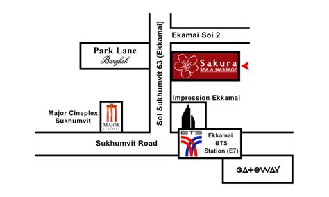 Contact Us Sakura Spa Ekamai