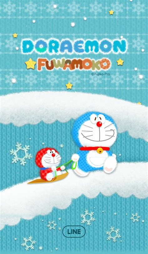 Doraemon Line Wallpaper
