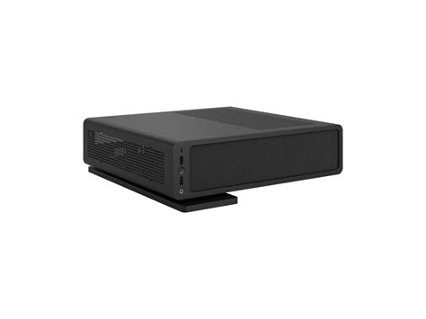 Fractal Design Ridge Black Mini Itx Slim Small Form Factor Console Pc Case With Pcie 3 0 Riser