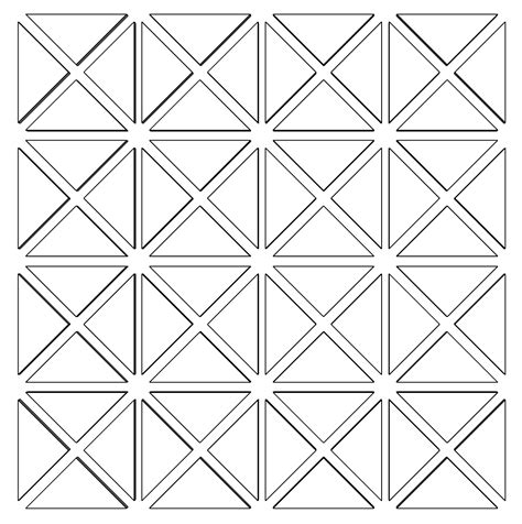 Stl File Trianglesfabric・model To Download And 3d Print・cults