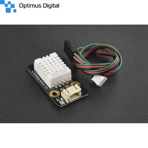 Gravity Dht22 Temperature And Humidity Sensor Optimus Digital