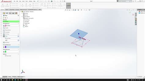 Lofted Boss Base Feature Solidworks Youtube