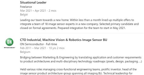 Image Sensors World Ex ON Semi Belgium Group Joins Omnivision