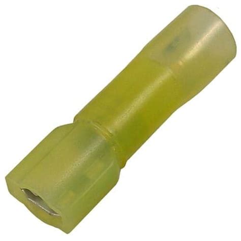 PICO 10 12 Gauge 1 4 Stud Spade With Shrink Sleeve Female Wiring Connector