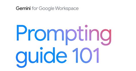 업무용 Ai 제대로 쓰는 법 구글 프롬프팅 가이드로 배우는 실전 활용술