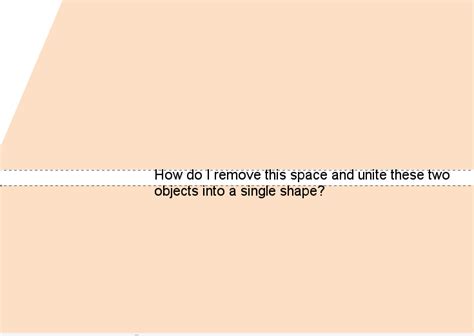 Shapes How Do I Merge These Two Objects In Inkscape Such That The Space In Between Is Gone
