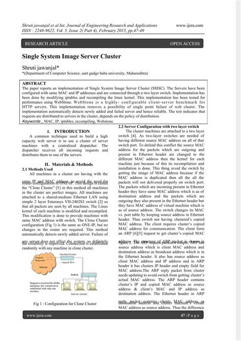 Pdf Single System Image Server Cluster Dokumen Tips