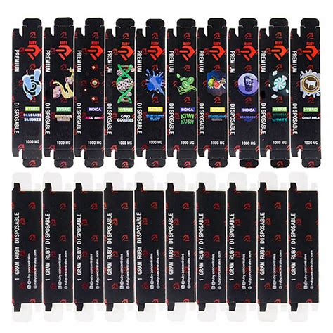 Ruby Disposable Vape Pen Empty Carts