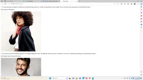 Stephanie Eke On Linkedin Day 11 15 Build A Responsive Tribute Page Using Html And Css Day 11