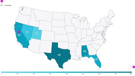 Geomap Visualization Horizon Design System