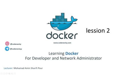 Amin Sharifi Pour On Linkedin سلام دوستان شب بخیر جلسه دوم آموزش داکر