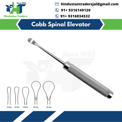 Hsco Steel Cobb Spinal Elevator For Orthopedic Size 250mm At ₹ 2999 Piece In Jalandhar