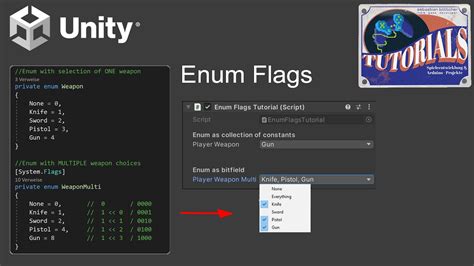 Enums In Unity Mit Oder Ohne Mehrfachauswahl Tutorial Deutsch Youtube