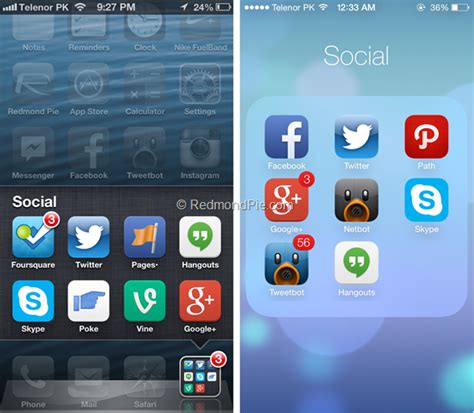 IOS Vs IOS Side By Side Visual Comparison IMAGES Redmond Pie