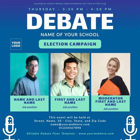 Debate Competition Poster