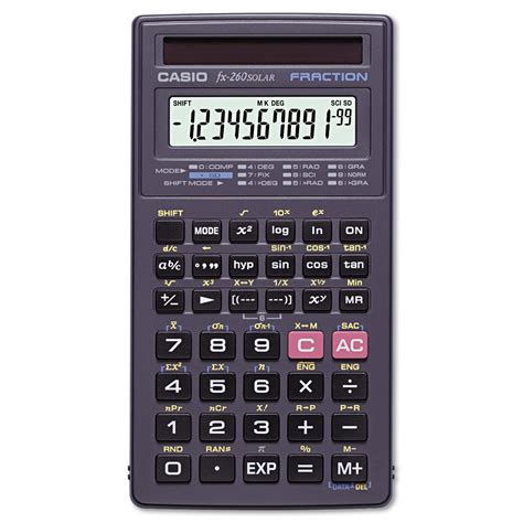 Casio FX 260 Solar All Purpose Scientific Calculator 10 Digit LCD