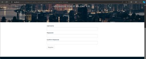Event Management System In Php Free Source Code