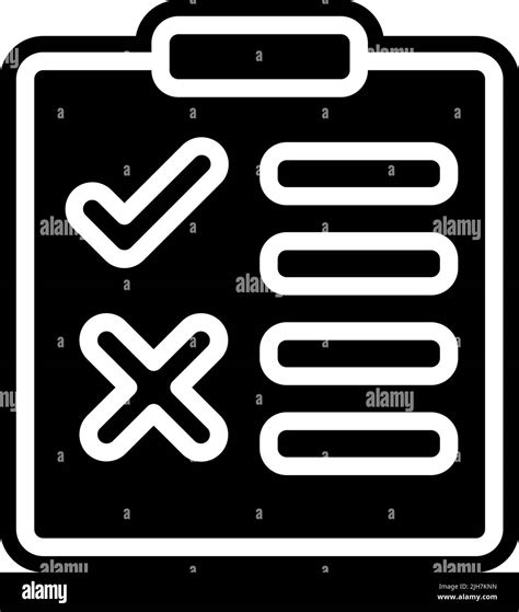 Management Project Task List Icon Stock Vector Image And Art Alamy