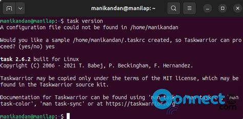 Taskwarrior Command Line Todo List Manager