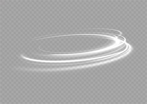 Premium Vector White Shiny Sparks Of Spiral Wave Curved Bright Speed