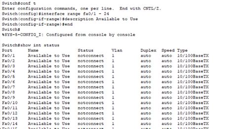 Ccna Rns Article 21 Switch Interface Configuration The Network Dna