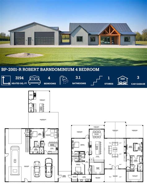 Barndominium Comment On This Post Robert To Receive The Plans In