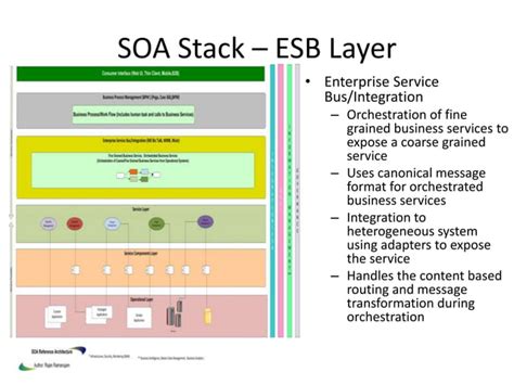 Soa Reference Architecture Pptx Computer Software And Applications Computing