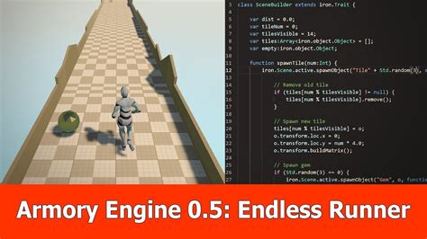 Armory Engine 05 Endless Runner Tutorial Youtube