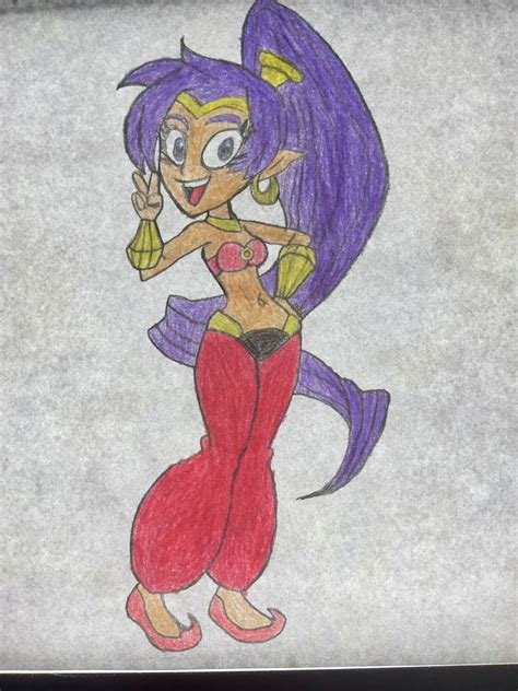 Shantae By Sonicsleeper On Deviantart