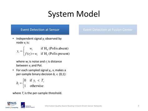 ppt information quality aware routing in event driven sensor networks