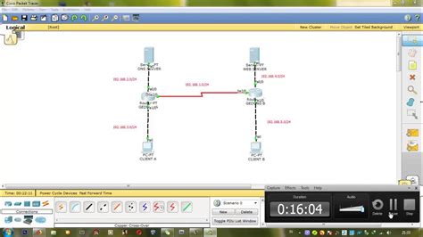 Membangun Dns Server Dan Web Server Menggunakan 2 Router Dicisco Packet Tracer Vidoe